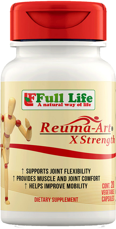 Full Life Kosher Reuma-Art X Strength 20 Vegetable Capsules ...