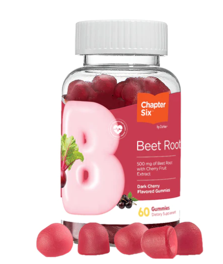Zahlers Kosher Chapter Six Beet Root & Tart Cherry Gummies 60 Gummies ...