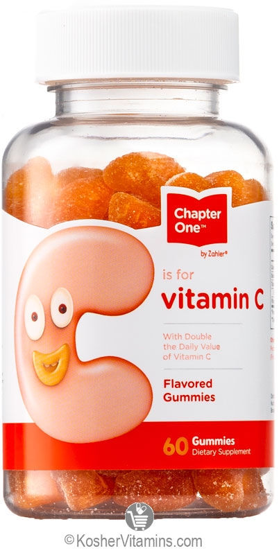 Zahlers Kosher Chapter One™ Vitamin C Gummies 125 mg 60 Gummies ...