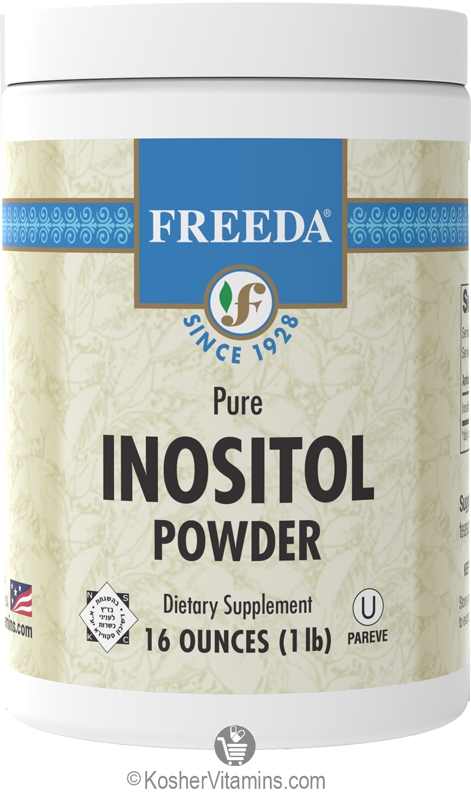 Freeda Kosher Inositol Powder 900 mg 16 OZ - Koshervitamins.com