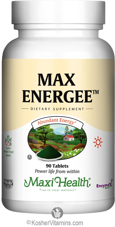 Maxi Health Kosher Max Energee (Energy Formula) 90 Tablets ...