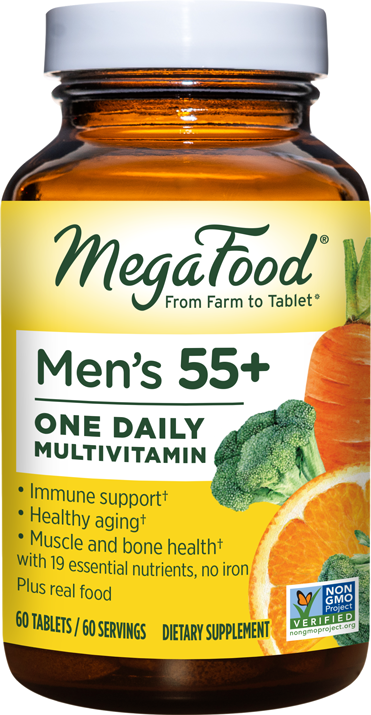 Megafood Kosher Mens 55 One Daily Multivitamin 60 Tablets