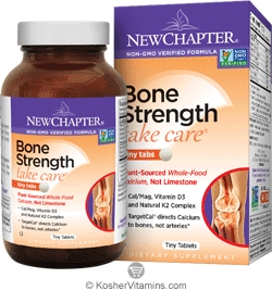 New Chapter Kosher Plant Calcium Bone Strength Take Care™ Tiny Tabs ...