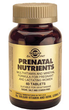 Solgar Kosher Prenatal Nutrients 120 Tablets - Koshervitamins.com