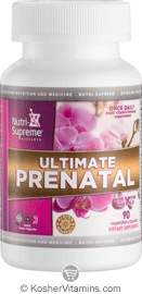 Nutri-Supreme Research Kosher Ultimate Prenatal Once Daily with 5 MTHF ...