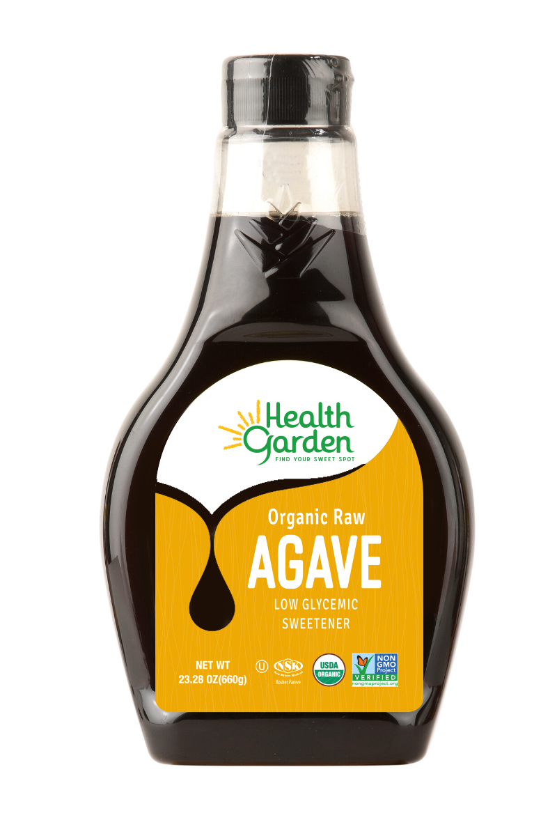Health Garden Kosher Organic Raw Agave Sweetener 23.28 OZ ...