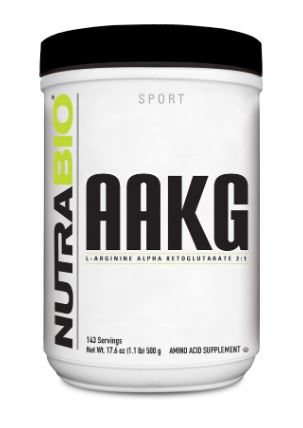 NutraBio Kosher AAKG L-Arginine Powder 3500 Mg 17.6 OZ - Koshervitamins.com