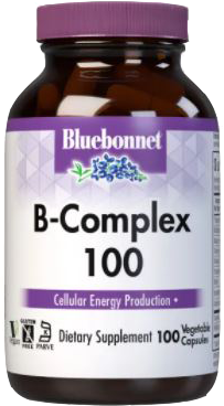 Bluebonnet Kosher B-Complex 100 100 Vegetable Capsules - Koshervitamins.com