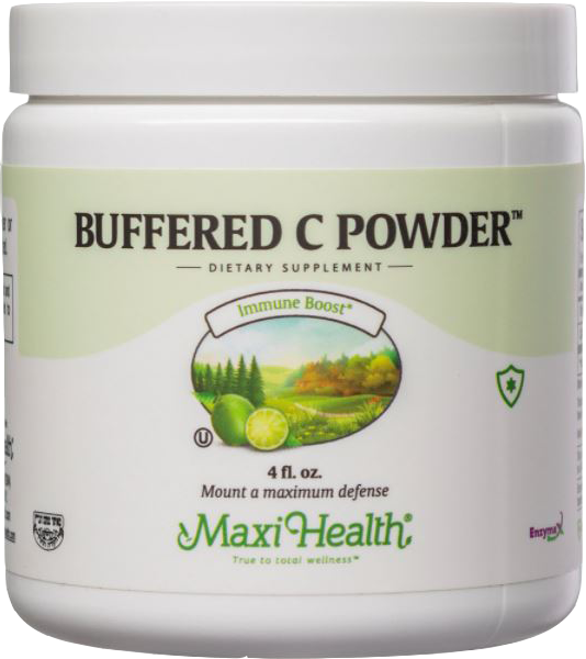 Maxi Health Kosher Buffered Vitamin C Powder 4 OZ. - Koshervitamins.com