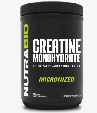 NutraBio Kosher 100% Pure Creatine Monohydrate 17.6 oz - Koshervitamins.com