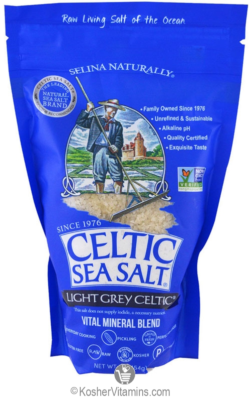 Selina Naturally Kosher Celtic Sea Salt Light Grey Celtic Vital Mineral ...