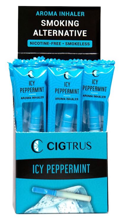 Cigtrus Aroma Inhaler Natural Quit Smoking Alternative - Icy Peppermint ...