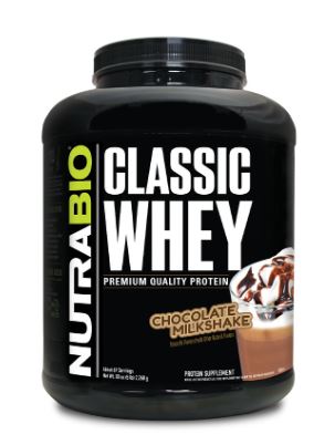 NutraBio Kosher Classic Whey Concentrate Protein Chocolate Milkshake ...