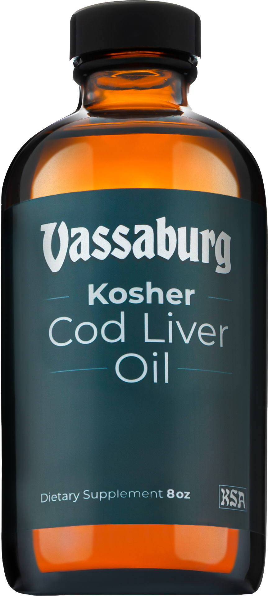 Vassaburg Kosher Cod Liver Oil 8 oz - Koshervitamins.com