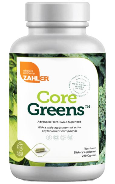 Zahlers Kosher Core Greens - Advanced Plant-Based Superfood 240 ...