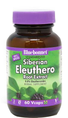 Bluebonnet Kosher Standardized Siberian Eleuthero Root Extract 500 Mg ...