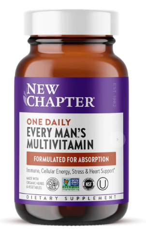 New Chapter Kosher Men’s Advanced Multivitamin 48 Tablets ...