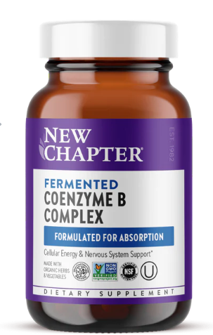 New Chapter Kosher Fermented Coenzyme B Food Complex 30 Tablets ...