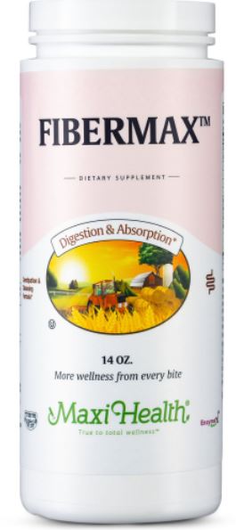 Maxi Health Kosher Fibermax Powder 14 OZ. - Koshervitamins.com