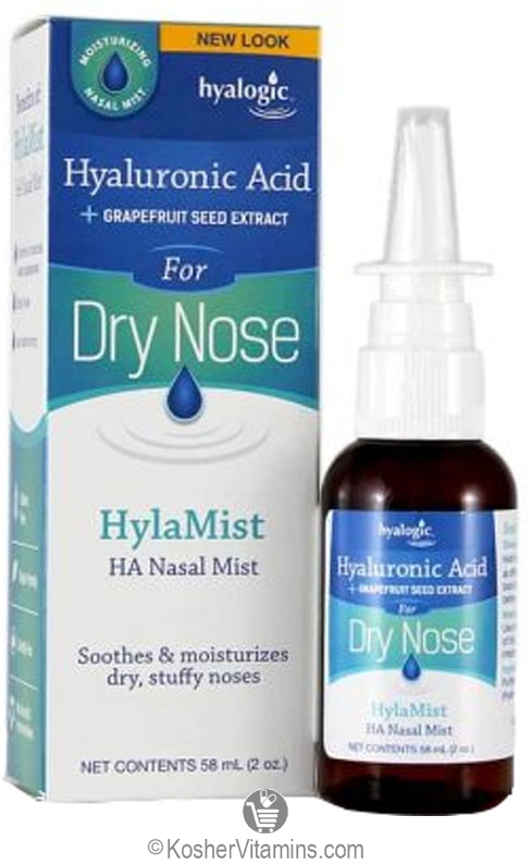 Hyalogic Hylamist Dry Nose Nasel Spray 2 Oz