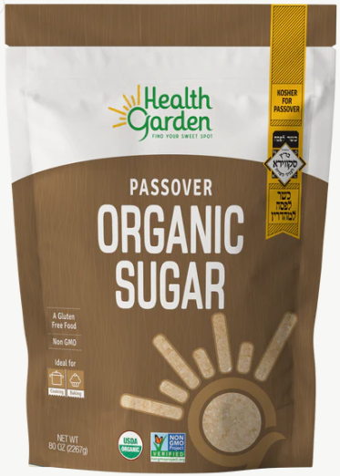 Health Garden Kosher Organic Sugar 5 LB - Koshervitamins.com