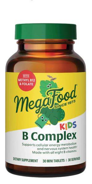 MegaFood Kosher Kid’s B Complex 30 Tablets - Koshervitamins.com