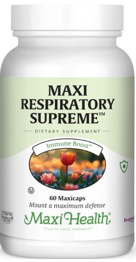 Maxi Health Kosher Maxi Respiratory Supreme 60 Maxicaps ...