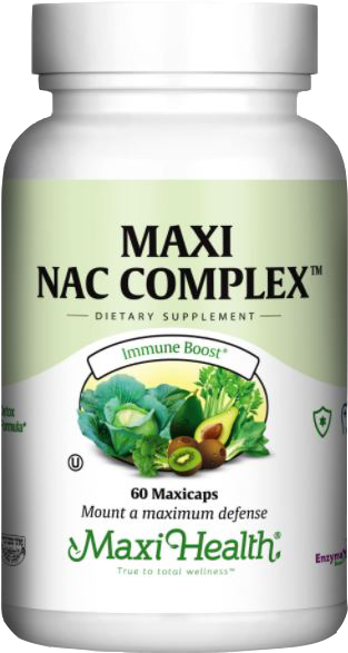 Maxi Health Kosher Maxi NAC Complex 60 Maxicaps - Koshervitamins.com