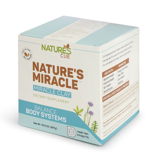 Natures Cue Kosher Miracle Clay Powder Vital Cleanser For Systems ...