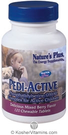 Nature`s Plus Pedi-Active Chewables Vegetarian Suitable Not Certified ...