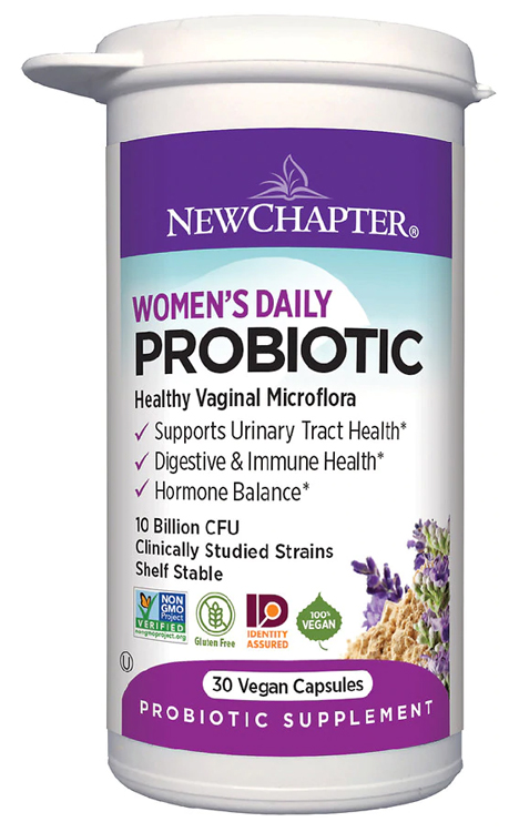 New Chapter Kosher Women’s Daily Probiotic 30 Capsules - Koshervitamins.com