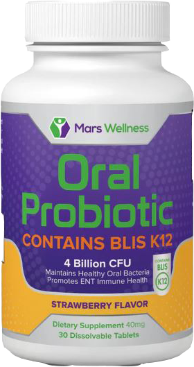 Mars Wellness Kosher Oral Probiotics with Blis K12 4 Billion CFU ...