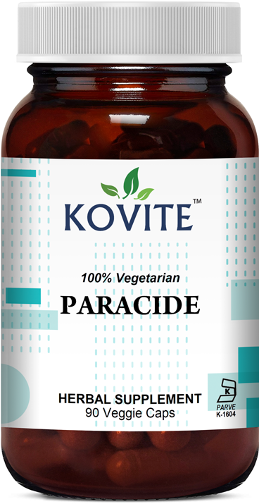 Kovite Kosher Paracide 90 Vegetable Capsules - Koshervitamins.com