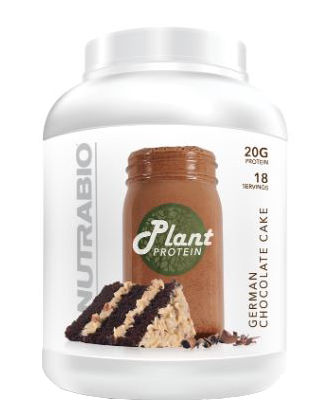 NutraBio Kosher Plant Protein German Chocolate Cake 1.28 lb ...
