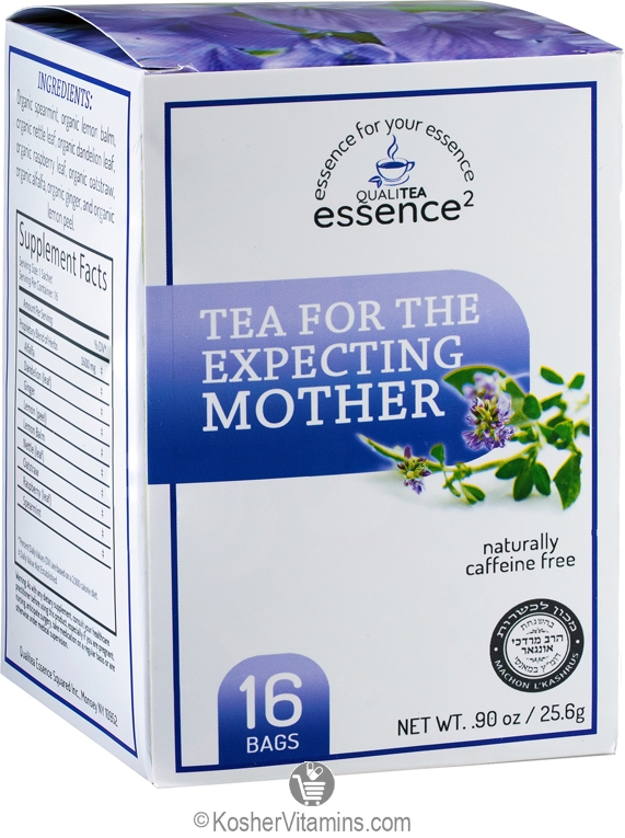 Qualitea Essence Kosher Tea For The Expecting Mother Caffeine Free 16 ...