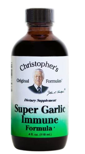 Dr. Christopher’s Kosher Super Garlic Immune Formula 4 fl oz ...