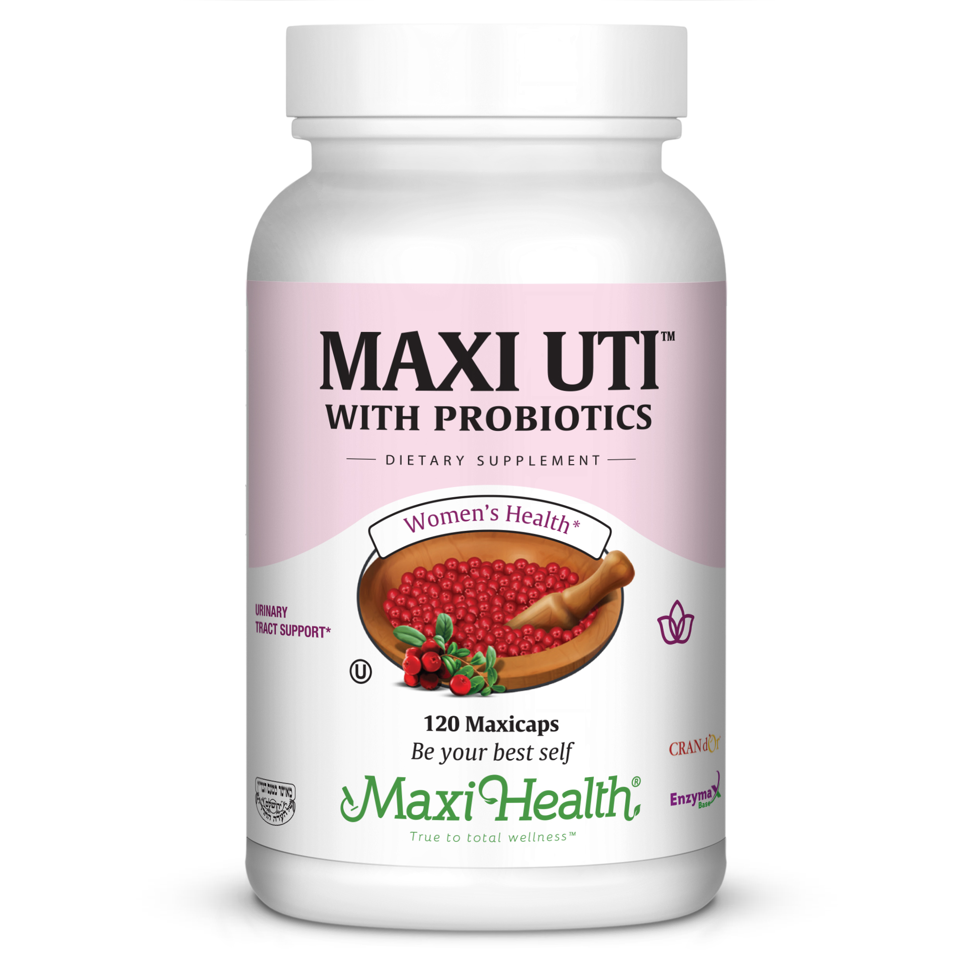 Maxi Health Kosher Maxi UT Urinary Tract Support with Probiotics 120 ...
