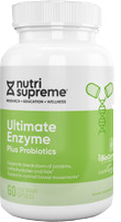 Nutri-Supreme Research Kosher Ultimate Enzymes Plus Probiotics 60 ...