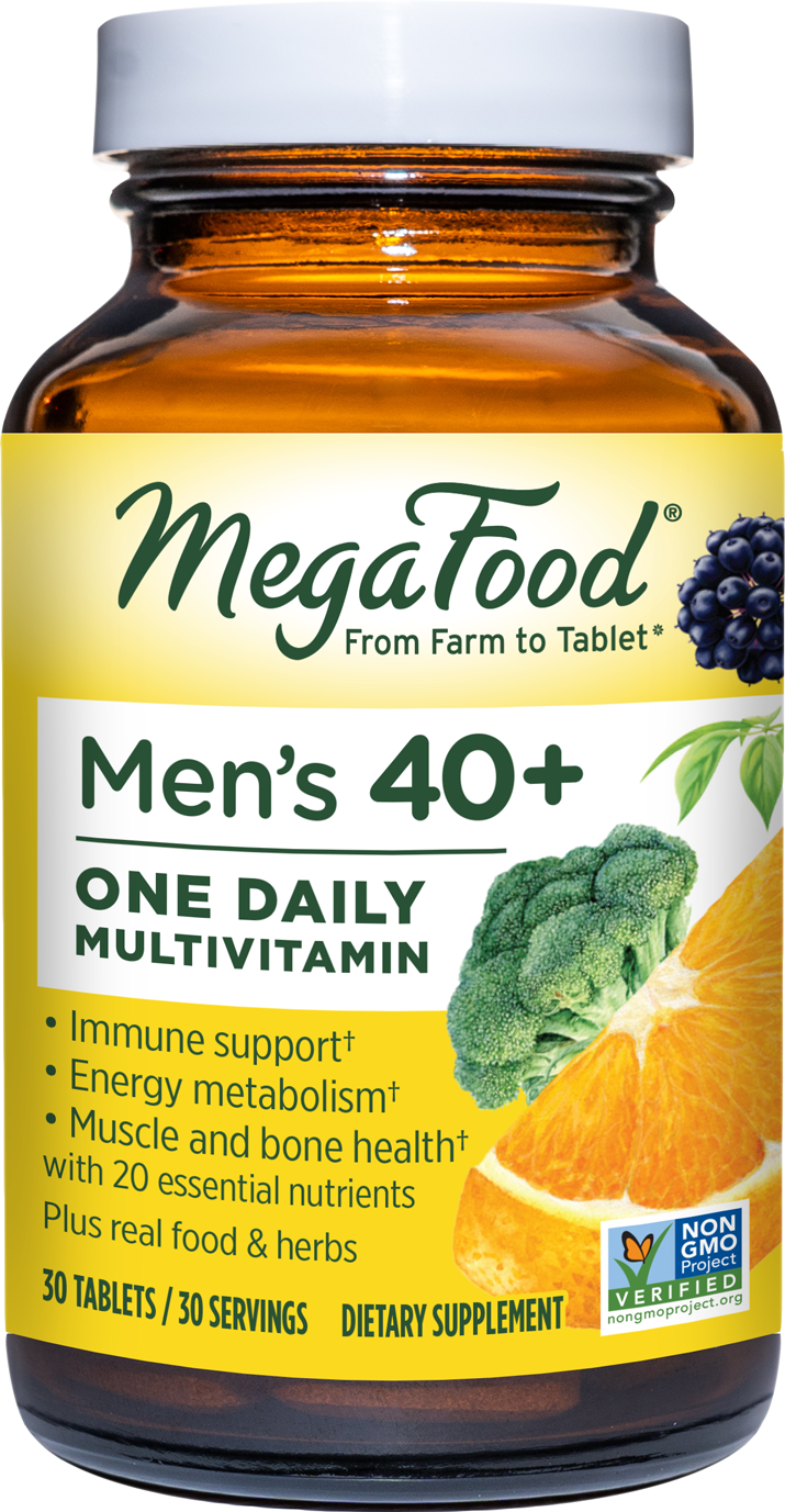 Megafood Kosher Mens 40 One Daily Multivitamin 30 Tablets