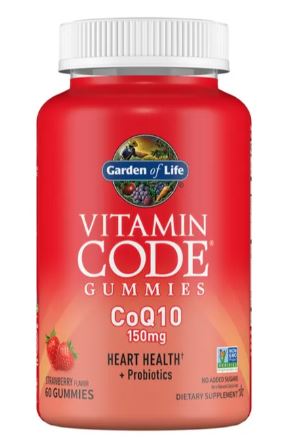 Garden of Life Kosher Vitamin Code CoQ10 Coenzyme Q-10 Gummies ...