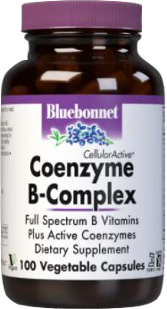 Bluebonnet Kosher CellularActive Coenzyme B-Complex 100 Vegetarian Capsules - Koshervitamins.com