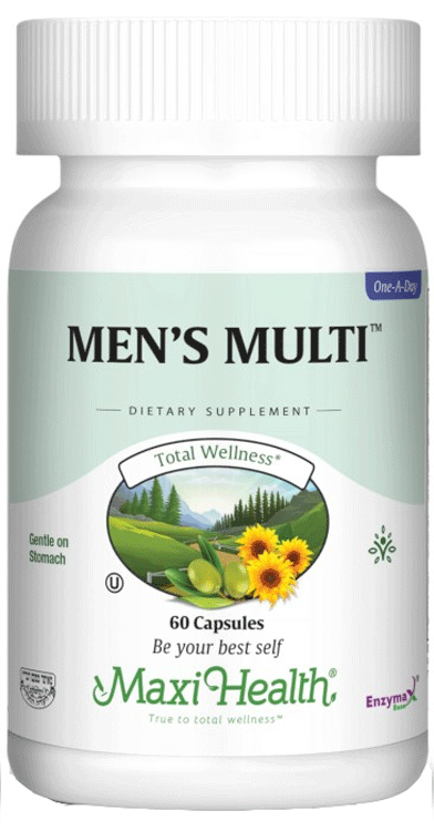 Maxi Health Kosher Men’s Multi One A Day 60 Capsules - Koshervitamins.com
