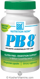 Nutrition Now PB8 Acidophilus Complex Vegetarian Suitable not Certified ...