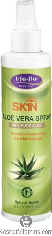 Life-Flo Aloe Vera Spray 8 oz - Koshervitamins.com