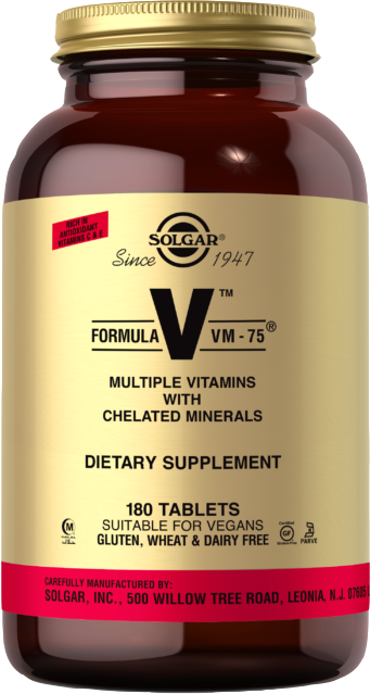 Solgar Kosher Formula VM-75 Multiple Vitamins with Chelated Minerals ...